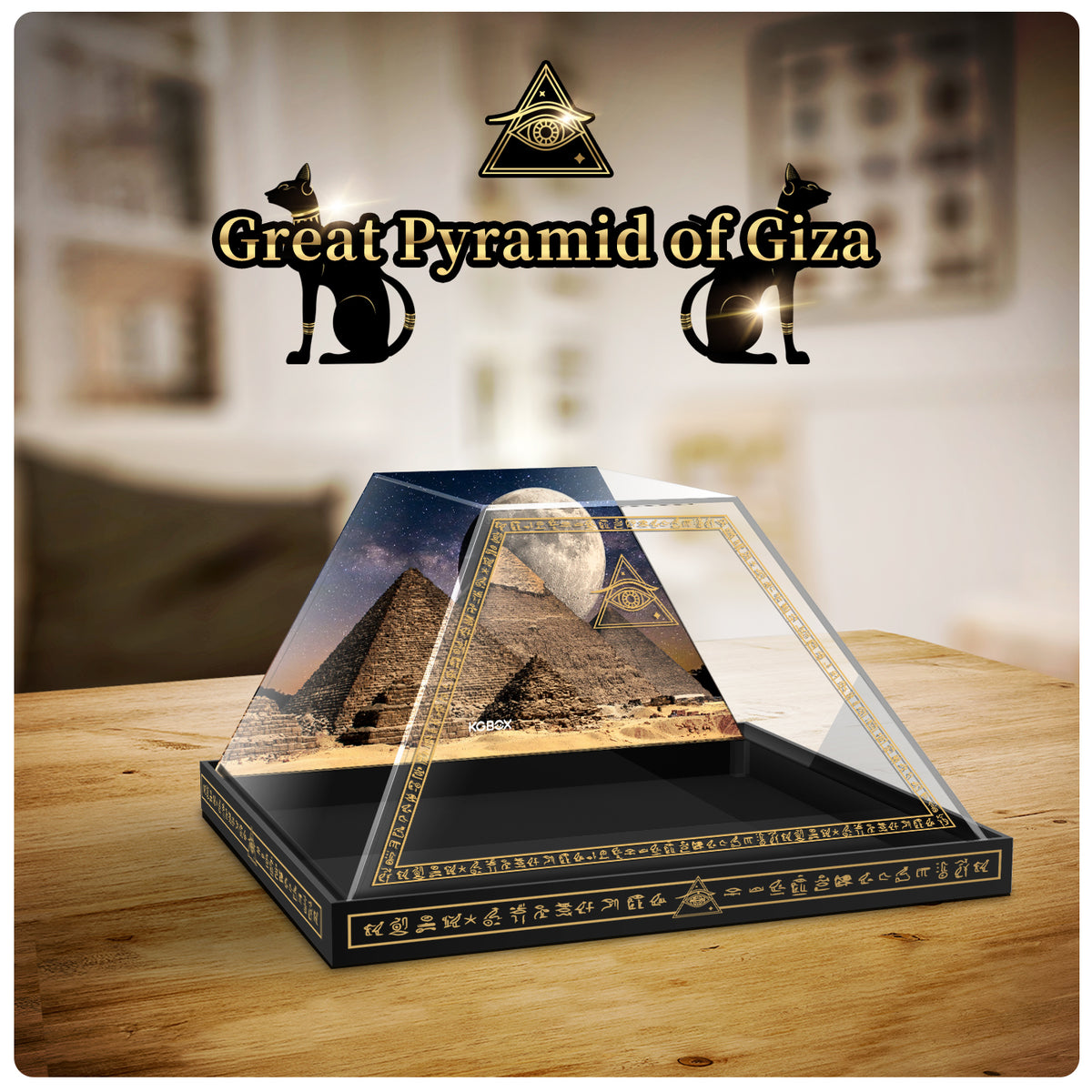 Lego 21058 Great Pyramid of Giza Display Case | BrickFans