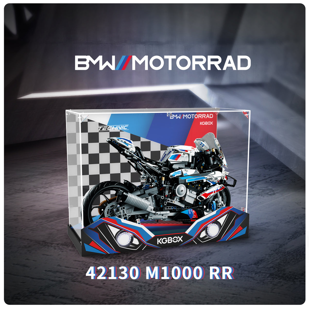 Lego 42130 BMW M 1000 RR Display Case | BrickFans