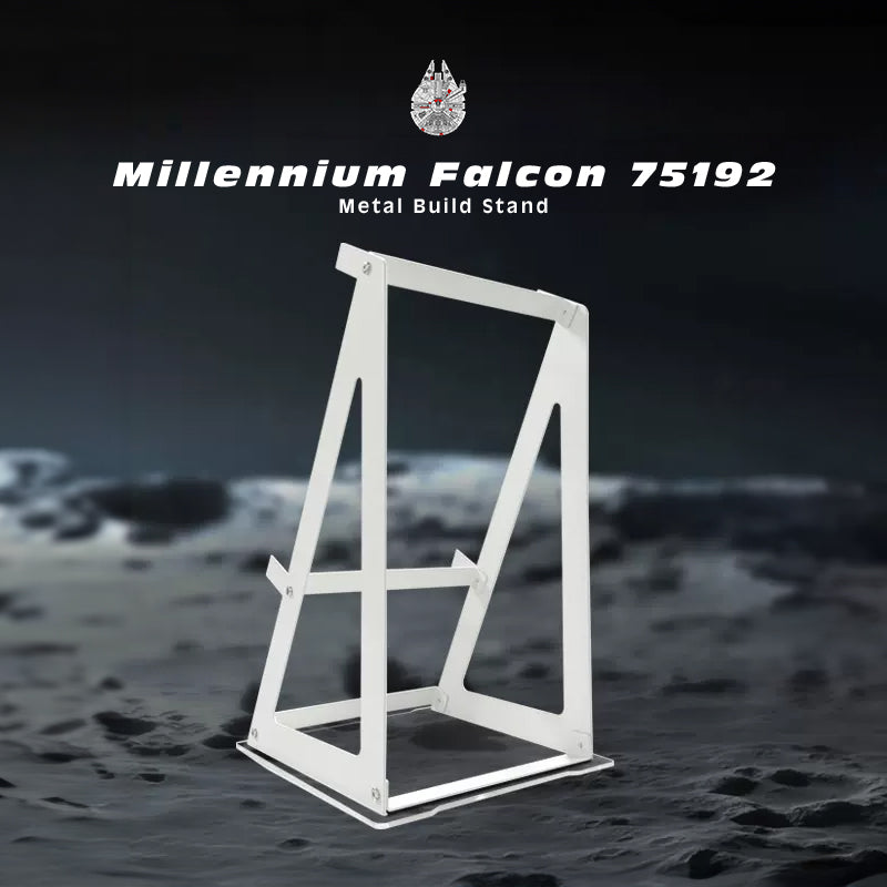 Lego 75192 Millennium Falcon Stand - Metal Build | BrickFans