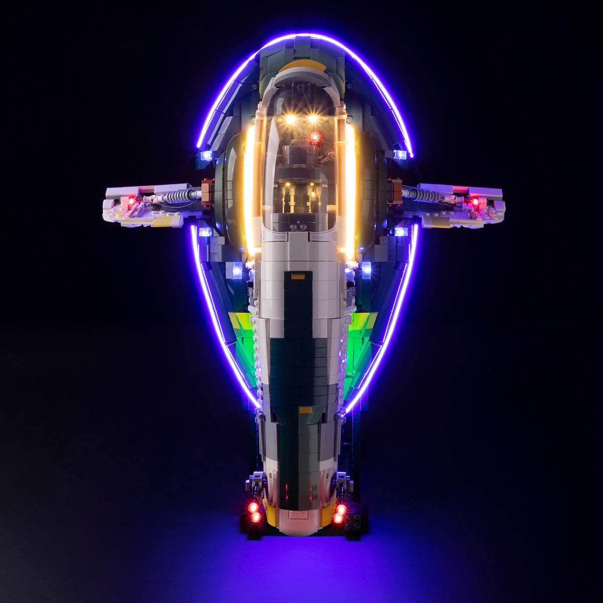 Lego Jango Fett's Firespray-Class Starship 75409 Light Kit | BrickFans
