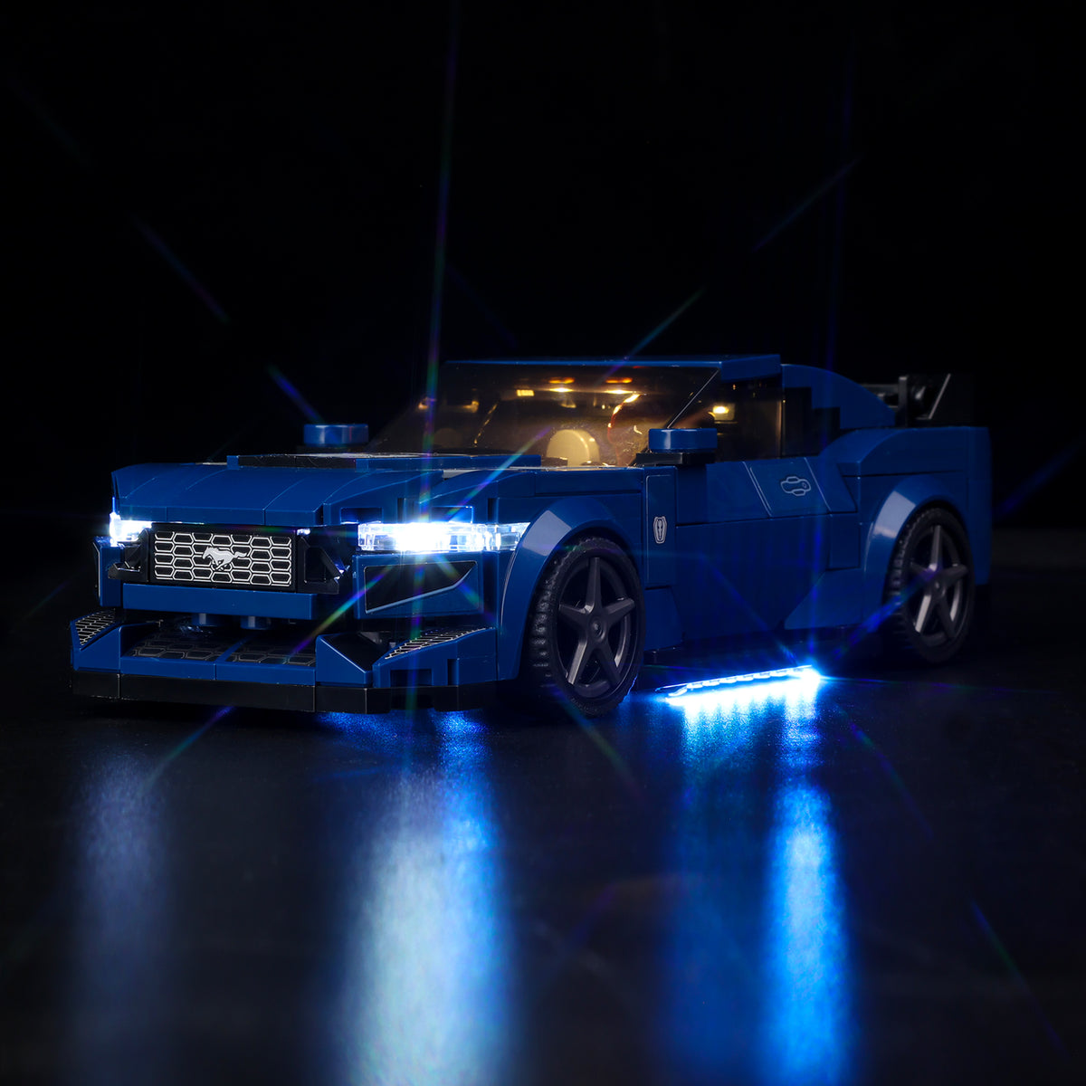 Lego Ford Mustang Dark Horse Sports Car 76920 Light Kit | BrickFans