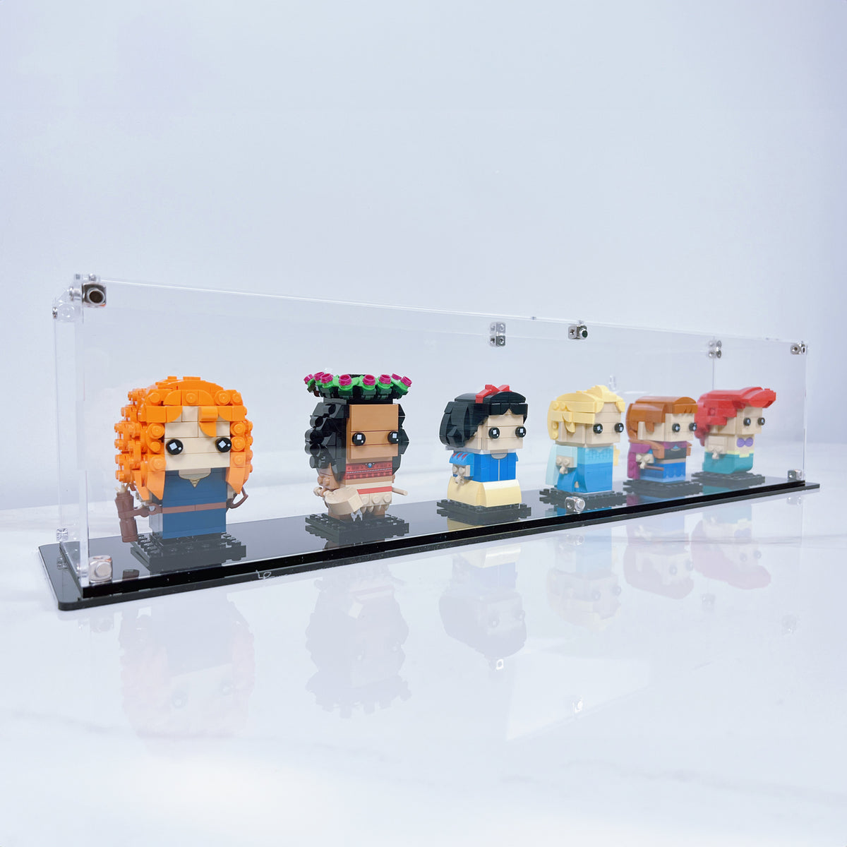 BrickFans Premium Wall Mounted Display Case for Six Lego Brickheadz ...