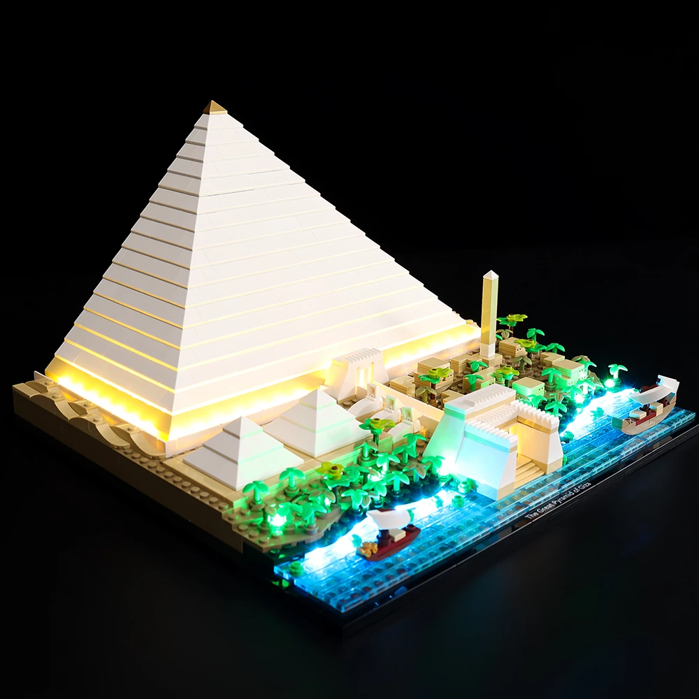 Lego Great Pyramid of Giza 21058 Light Kit | BrickFans