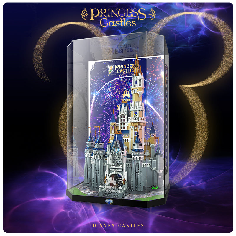 Lego The Disney Castle 71040 Display Case - Diamond model | BrickFans
